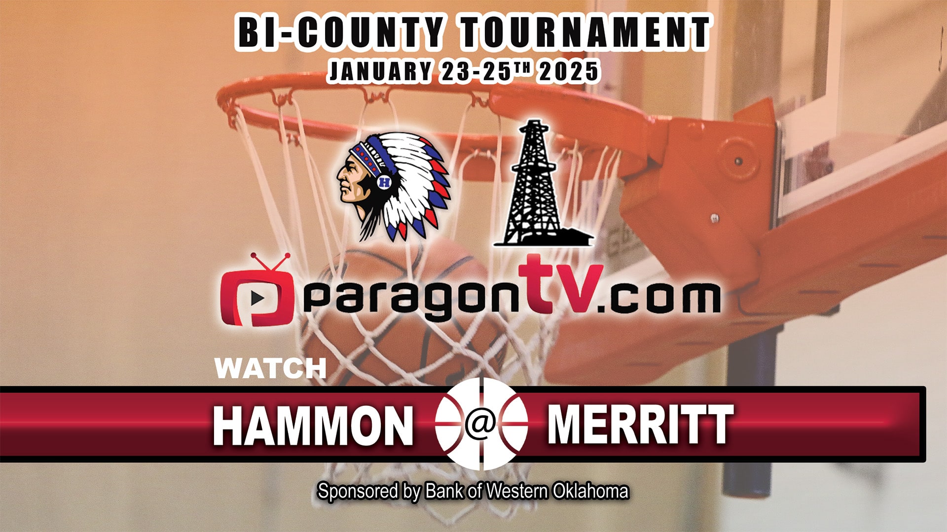 Hammon Boys Basketball at Bi-County Tournament in Merritt