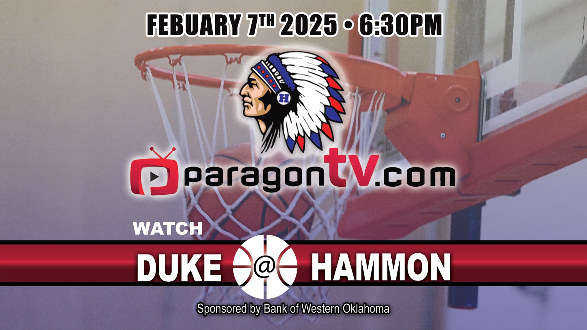 Duke at Hammon Boys Basketball - Live on ParagonTV